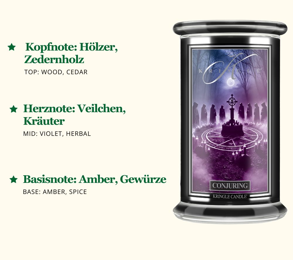 Conjuring Large Limited Edition Halloween (22 oz-Glas, 2-Docht ...