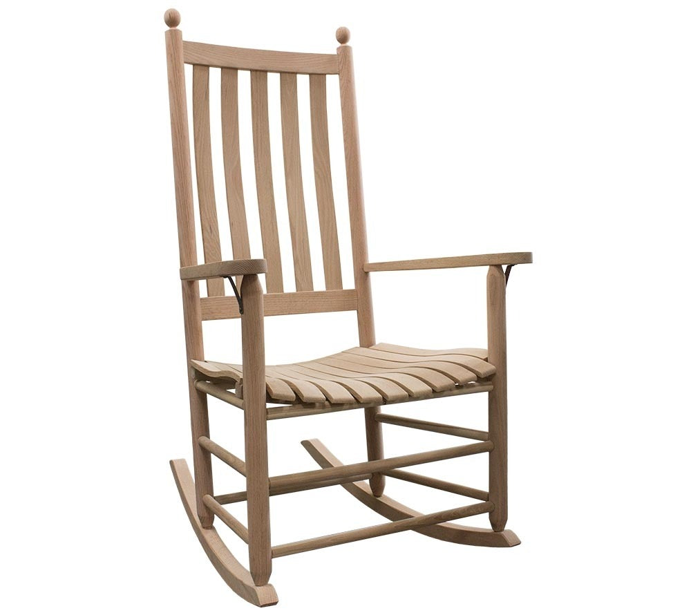 Classic rocking chair unfinished by troutman | american heritage