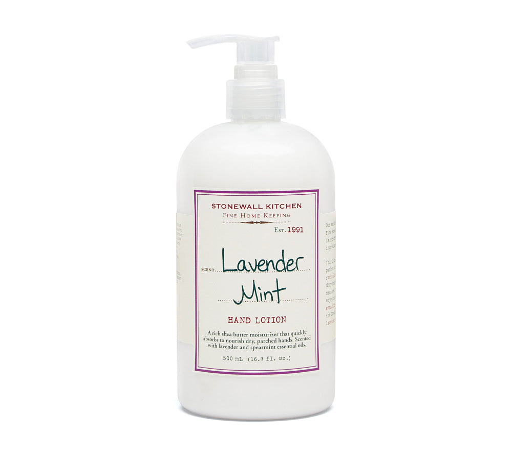 Lavender Mint Hand Lotion from Stonewall Kitchen – American Heritage
